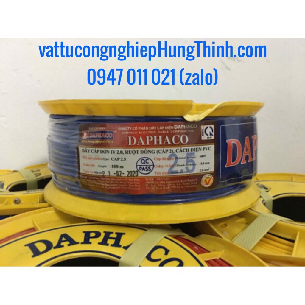DÂY ĐIỆN DAPHACO - Công Ty TNHH Vật Tư Công Nghiệp Minh Hưng Thịnh